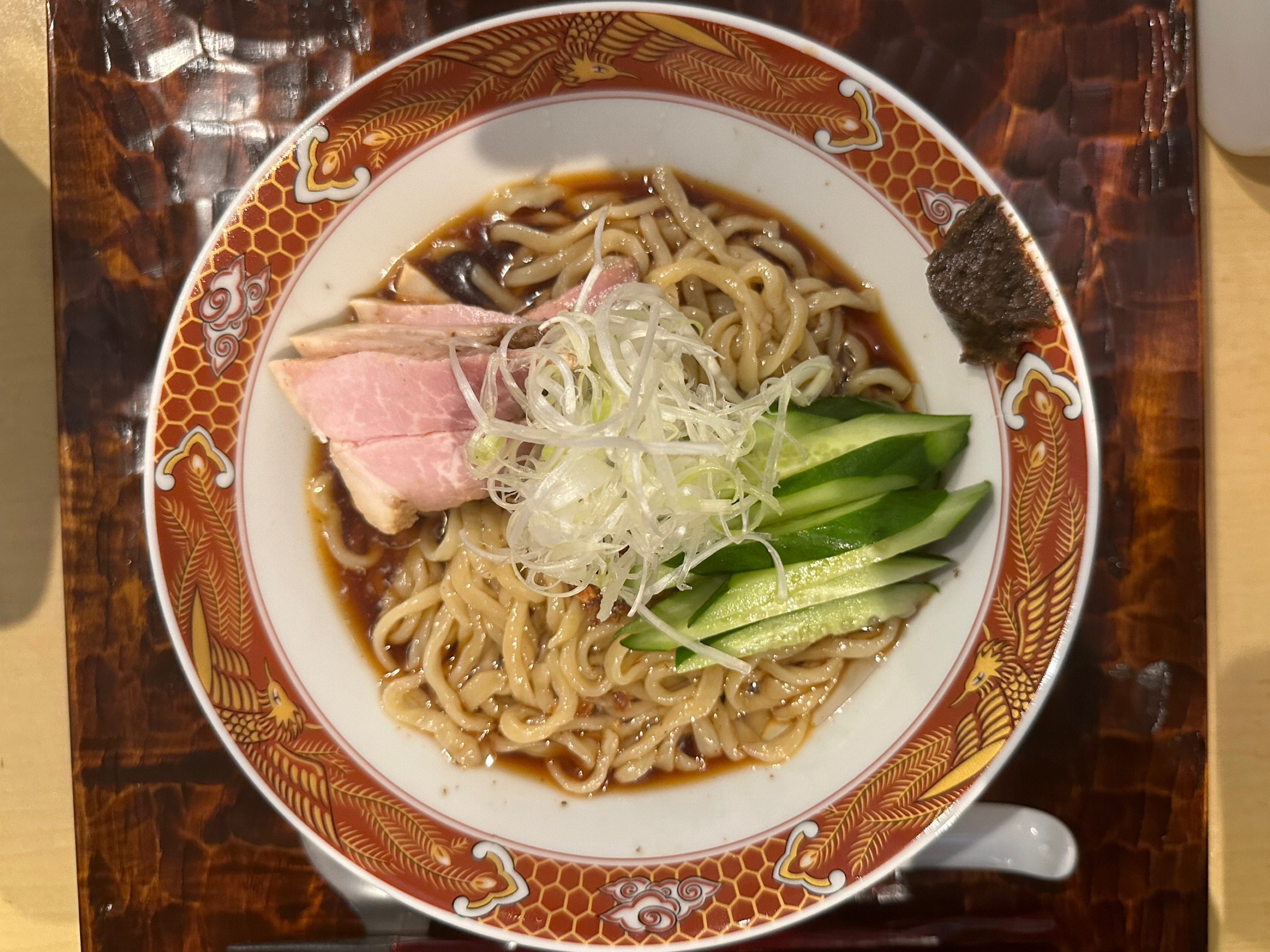 饗くろ㐂(くろ㐂の夏麺 2023 第6弾 「冷やし中華そば」)@浅草橋 | スガラの今日の一杯